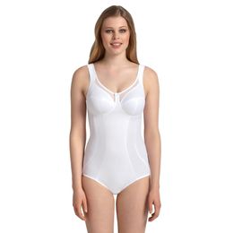 Damen Miederbody "Clara", wei&szlig;, Gr. 95, ANITA SINCE 1886, unifarben, Stoff, Obermaterial: 60% Polyamid, 40% Elasthan, Bodys, ohne B&uuml;gel, gef&uuml;tterte