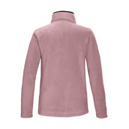 Killtec Damen Fleecejacke "KOW 3 WMN FLC JCKT"ros&eacute;, Gr. 42, Obermaterial: 100% Polyester, Jacken, Fleecejacke mit Stretch, Kinnschutz und