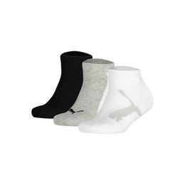 Puma M&auml;dchen Sneakersocken "Socken Kid's BTW Sneaker 3er Pack", Gr. 27, bunt, Obermaterial: 75% Baumwolle CO. 23% Polyamid PA. 2% Elasthan EL., Socken