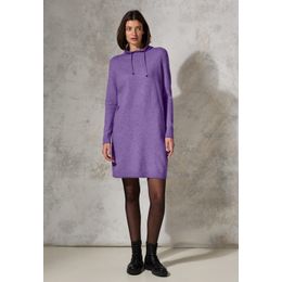 Cecil Damen Sweatkleid, lila, Gr. XL, unifarben, Stoff, 33% Polyester, 31% Polyacryl, 24% Baumwolle, 12% Nylon, Kleider, soft und trageangenehm