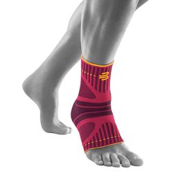 Bauerfeind Sprunggelenkbandage "Ankle Support DYNAMIC", Gr. XXL, pink, Obermaterial: 57% Baumwolle, 41% Polyester, 2% Elasthan, Bandagen