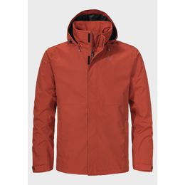 Schöffel SCHÖFFEL Herren Outdoorjacke "Jacket Gmund M", rot, Gr. 48, Oberstoff: Aussenseite: 100% Polyester; (Membran: Polyurethan); Futter Rumpf oben: 100%