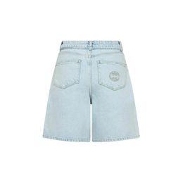 Levete Room Damen Shorts "Levete Room Shorts LR-KOSA 10"l650, breezy blau, Gr. XS, Obermaterial: 99% Baumwolle, 1% Elasthan, Hosen