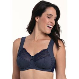 Damen Entlastungs-BH "Orely", ANITA SINCE 1886, Gr. 90, blau, Obermaterial: 93% Polyamid, 7% Elasthan, unifarben, BHs, mit Spitze, dreigeteilte Cups,