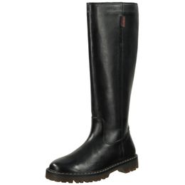 Kickers Damen Stiefel "Kickers Stiefel Leder", Gr. 36, schwarz, Leder, Schuhe