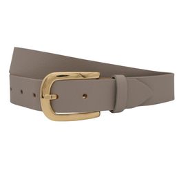 AnnaMatoni Damen Lederg&uuml;rtel "AnnaMatoni Lederg&uuml;rtel Flora Lederg&uuml;rtel Flora", beige, Gr. 95, 100% Leder, G&uuml;rtel
