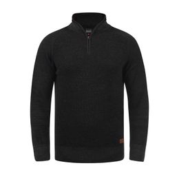 Blend Herren Troyer "Troyer BHGrandolf", schwarz, Casual, Gr. S, Grobstrick, Obermaterial: 100% Baumwolle CO., Pullover