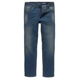 Arizona Herren Dehnbund-Jeans "Paul", blau, Basic, Gr. 64, Obermaterial: 81% Baumwolle, 17% Polyester, 2% Elasthan, Jeans, elastischer Dehnbund,
