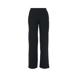JOOP! JOOP Damen Homewearhose "Cosy", Gr. 40, schwarz, Jersey, Obermaterial: 95% Baumwolle, 5% Elasthan, unifarben, Hosen, mit elegantem High-Waist-Design