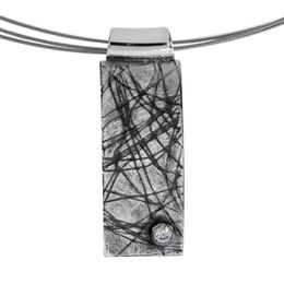 OSTSEE-SCHMUCK Damen Halsreif "OSTSEE-SCHMUCK Halsreif mit Anh&auml;nger", 42cm, Silber 925 (Sterlingsilber), L: 42, silber, Silber 925 (Sterlingsilber),