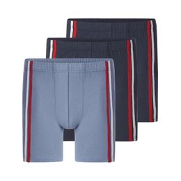Babista Herren Slip "3er Pack Retropants LUCIVIO", Gr. XL, blau, Obermaterial: 95% Baumwolle CO. 5% Elasthan EL., Unterhosen