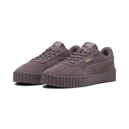 Puma Damen Sneaker "Carina 3.0 Suede Sneakers Damen", Gr. 41, lila, Obermaterial: Textil, Kuhleder, Leder; Futter: Textil; Innensohle: Textil;
