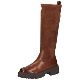 Caprice Damen Stiefel "Caprice Stiefel Leder/Textil", Gr. 38, braun, Leder, Textil, Schuhe