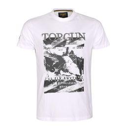 Top Gun Herren T-Shirt "TG25009", wei&szlig;, Gr. XXXL, Obermaterial: 100% Baumwolle, Shirts