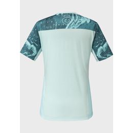 Sch&ouml;ffel SCH&Ouml;FFEL Damen Radtrikot "Shirt Valbella L", blau, Gr. 34, Oberstoff : 90% Polyester 10% Elasthan Oberstoff R&uuml;ckteil: 77% Polyester 18% Lyocell 5%