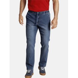 Jan Vanderstorm Herren Schlupfjeans "Schlupfjeans VERTTI", blau, Gr. 28, Obermaterial: 75% Baumwolle CO. 23% Polyester PES. 2% Elasthan EL., Hosen