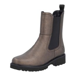 Remonte Damen Stiefelette "Remonte Stiefelette Leder/Textil", Gr. 39, braun, Leder, Textil, Schuhe