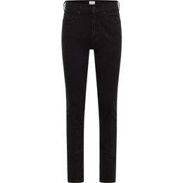 Mustang Herren Skinny-fit-Jeans "Herren Style Frisco Skinny", schwarz, Gr. 34, unifarben, Denim/Jeans, 98% Baumwolle, 2% Elasthan, Jeans