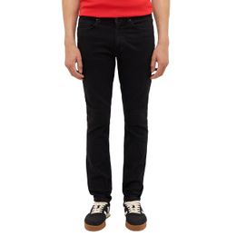 Mustang Herren Skinny-fit-Jeans "Herren Style Frisco Skinny", schwarz, Gr. 30, unifarben, Denim/Jeans, 98% Baumwolle, 2% Elasthan, Jeans