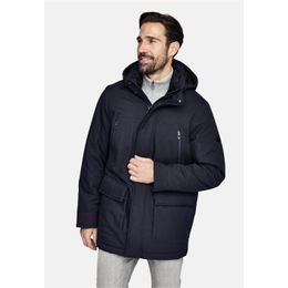 NEW CANADIAN Herren Parka, blau, Gr. 64, unifarben, 100% Polyester, Jacken, mit vielen Taschen