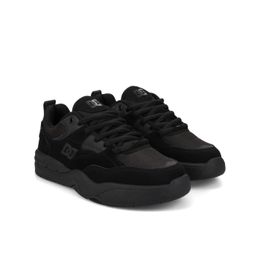 DC Shoes Herren Sneaker "DC Ascend", Gr. 8,5, schwarz, Obermaterial:Obermaterial: Leder (Kuh) / Futter: Textil / Au&szlig;ensohle: Gummi;, Schuhe