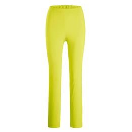 GOLDNER Damen Schlupfhose "Schlupfhose CARLA in Super-Stretch", gr&uuml;n, Gr. 46, Obermaterial: 72% Viskose CV. 25% Polyamid PA. 3% Elasthan EL., Hosen,