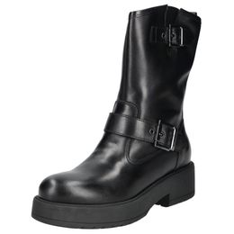 Nero Giardini Damen Stiefelette "Nero Giardini Stiefelette Leder", Gr. 37, schwarz, Leder, Schuhe