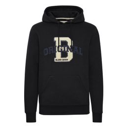 Blend Herren Kapuzenpullover "Hoodie BHAbsalon", schwarz, Gr. XL, bedruckt, Obermaterial: 50% Baumwolle CO. 50% Polyester PES., Pullover