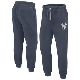 Fanatics M&auml;dchen Jogginghose "Fanatics Jogginghose New York Yankees Terrazzo Fleece Cuffed Hem", blau, Gr. XL, 52% Baumwolle, 48% Polyester, Hosen