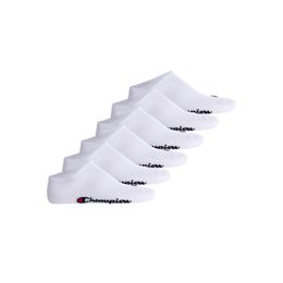 Champion Herren Sneakersocken "Socken 6er Pack", Gr. 35, wei&szlig;, Obermaterial: 71% Baumwolle CO. 23% Polyester PES. 4% Polyamid PA. 2% Elasthan EL.,
