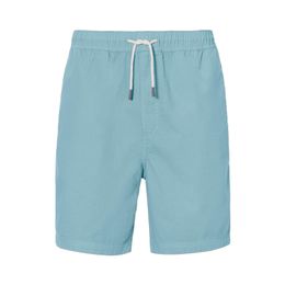 John Devin Herren Shorts "Bermuda", blau, Gr. L, unifarben, Web, Obermaterial: 97% Baumwolle, 3% Elasthan, Hosen, kurze Hose aus elastischer,