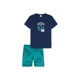 Schiesser Jungen Schlafanzug "Pyjama", Gr. 104, blau, Obermaterial: 100% Baumwolle CO., Homewear-Sets