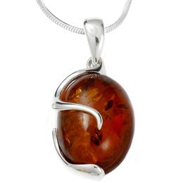 OSTSEE-SCHMUCK Damen Kette mit Anh&auml;nger "OSTSEE-SCHMUCK Kette mit Anh&auml;nger Gesine", 42cm, Silber 925 (Sterlingsilber), L: 42, silber, Silber 925