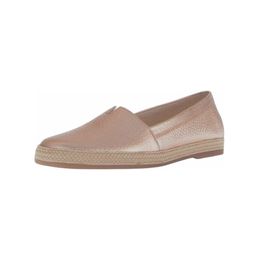Gabor Damen Espadrille "Gabor Halbschuhe Leder", Gr. 40,5, beige, Leder, Schuhe