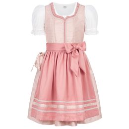 N&uuml;bler N&Uuml;BLER M&auml;dchen Dirndl "Kinderdirndl Lisa", orange, Gr. 128, Obermaterial: 100% Polyester PES., Kleider