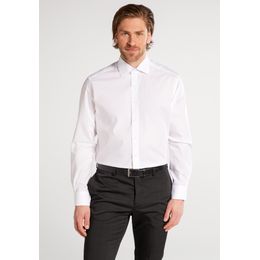 Eterna Herren Langarmhemd "MODERN FIT", weiß, Gr. 46, Popeline, 100% Baumwolle, Hemden, NON IRON (bügelfrei)