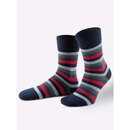 w&auml;schepur W&Auml;SCHEPUR Damen Socken, Gr. 4, bunt, 80% Baumwolle, 18% Polyamid, 2% Elasthan, Socken