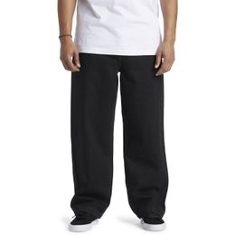 DC Shoes Herren Weite Jeans "Worker", schwarz, Gr. 32, 80% Baumwolle, 20% Baumwolle, Jeans