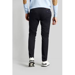Bugatti Herren Stoffhose "Modern Fit", blau, Gr. 32, 89% Baumwolle, 7% Elastomultiester, 4% Elasthan, Hosen, Basic Essential