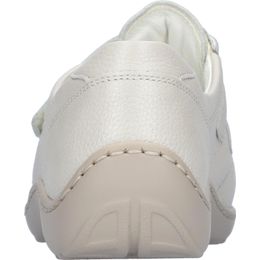 Waldl&auml;ufer WALDL&Auml;UFER Damen Klettschuh "HENNI", Gr. 8,5, wei&szlig;, Nappaleder, unifarben, Schuhe, Slipper, Komfortschuh, Bequemschuh mit Klettverschl&uuml;sse, H-Weite