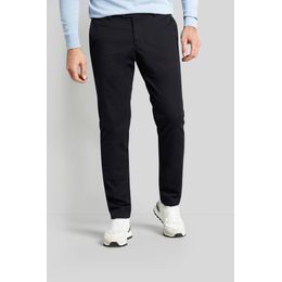 Bugatti Herren Stoffhose "Modern Fit", blau, Gr. 38, 89% Baumwolle, 7% Elastomultiester, 4% Elasthan, Hosen, Basic Essential