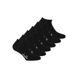 Diadora Herren Sneakersocken "Socken 6er Pack", Gr. 43, schwarz, Obermaterial: 75% Baumwolle CO. 23% Polyester PES. 2% Elasthan EL., Socken