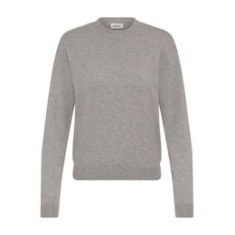oxmo Damen Strickfleece-Pullover "Strickpullover OXScanny", grau, Gr. S, Obermaterial: 50% Viskose CV. 28% Polyester PES. 22% Polyamid PA., Pullover