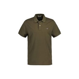 Gant Herren Poloshirt "Poloshirt Regular Shield Pique Polo 1er Pack", grün, Gr. XL, Obermaterial: 100% Baumwolle CO., Shirts
