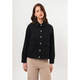 FRESHLIONS Damen Outdoorjacke "Kalia", schwarz, Gr. XL, 100% Baumwolle, Jacken, im klassischen Design