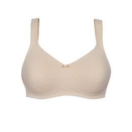 SuSa Damen B&uuml;gelloser BH "BH ohne B&uuml;gel Montreal", Gr. 80, beige, Stoff, Obermaterial: 75% Polyamid PA. 25% Elasthan EL., BHs