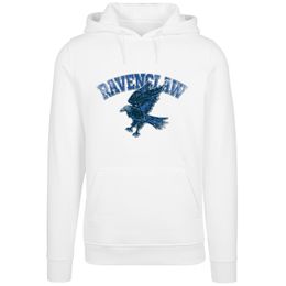 F4NT4STIC Herren Kapuzenpullover "Harry Potter Ravenclaw Sport Emblem", wei&szlig;, Gr. XL, Obermaterial: 65% Baumwolle, 35% Polyester, Pullover, Print
