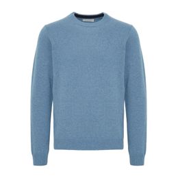 Casual Friday Herren Strickfleece-Pullover "Strickpullover CFKarl", blau, Gr. XXL, Obermaterial: 80% Wolle WO. 20% Polyamid PA., Pullover