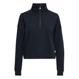 oxmo Damen Troyer "Troyer OXGrete", blau, Gr. XL, Obermaterial: 60% Baumwolle CO. 40% Polyester PES., Pullover