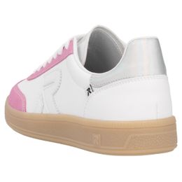 RIEKER SPORT Damen Sneaker "San Diego Swing2GO", Gr. 45, pink, Leder, Veloursleder, Schuhe, Retro-Sneaker, Freizeitschuh, Halbschuh mit